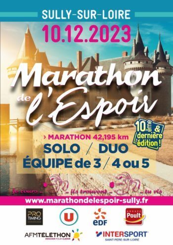 Marathon de l'espoir 2023 - Sully sur Loire